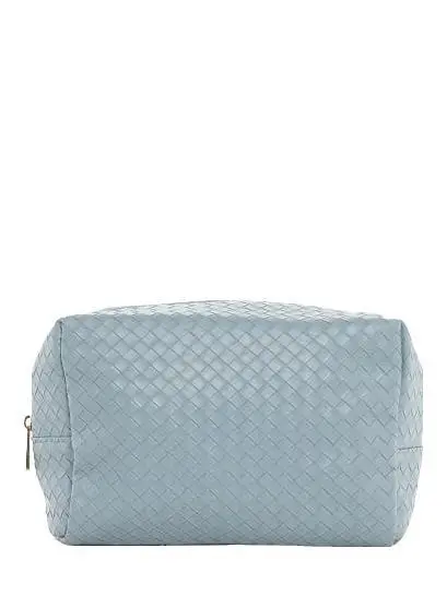 TRVL DESIGN Woven Cosmetic Pouch - Blue