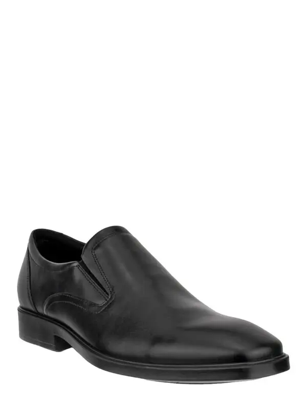 Ecco Metropole Milan Slip-on Loafer - 01001black