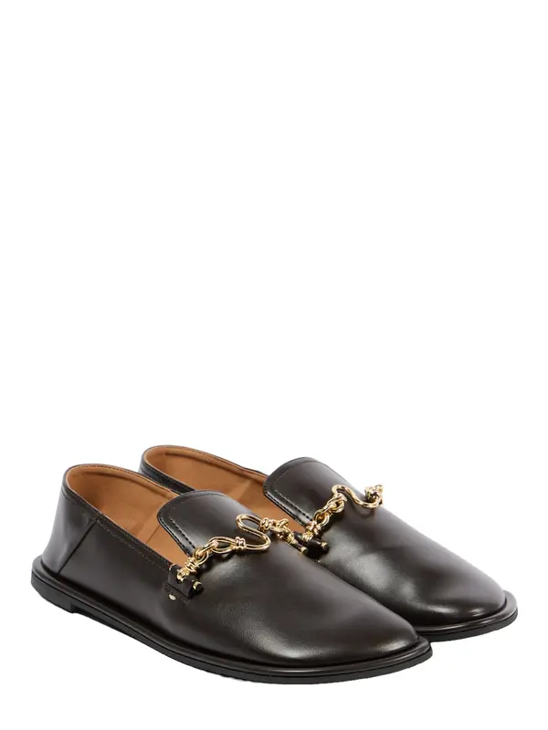 Stella McCartney Ryder Faux Leather Loafers - Brown