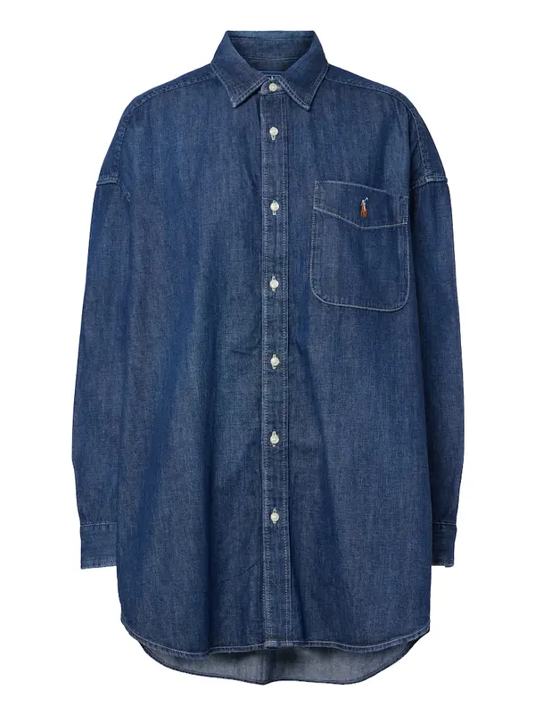 Polo Ralph Lauren Oversized Denim Overshirt - Blue