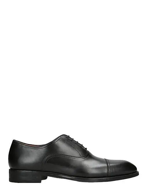 Magnanni Madis Oxford Leather Shoes - Black