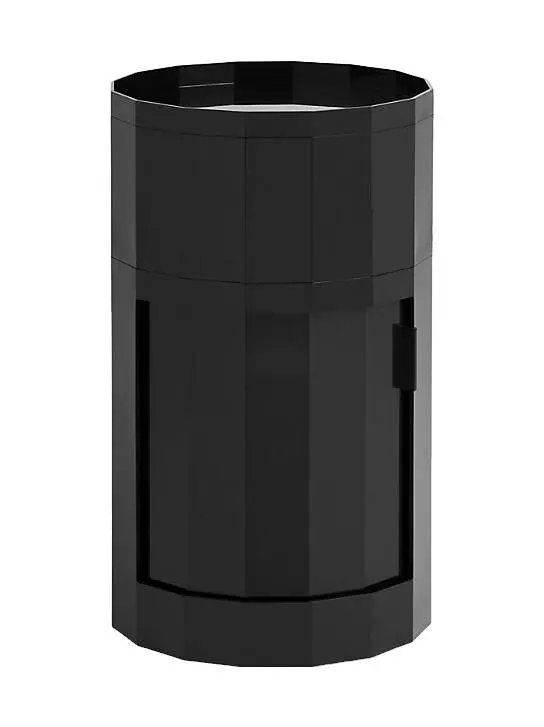 HAY Facet High Plastic Cabinet 66cm - Anthracite