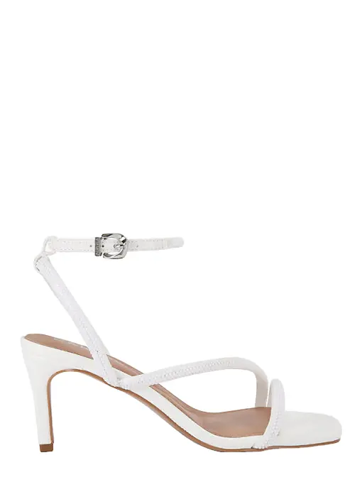 Carvela Paparazzi Bead-embellished Heeled Sandals - White