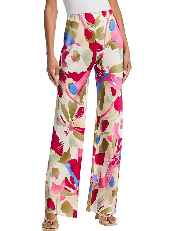 Cult Gaia Stacie Pants - Floral Rosette