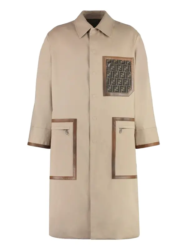 Fendi Reversible Trench Coat - Beige