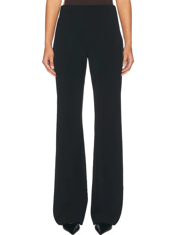 COURREGES Illusion Draped Pant - Black