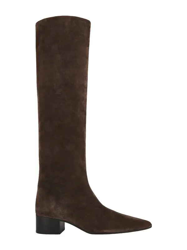 Khaite Andee Knee High Boots - Ebano