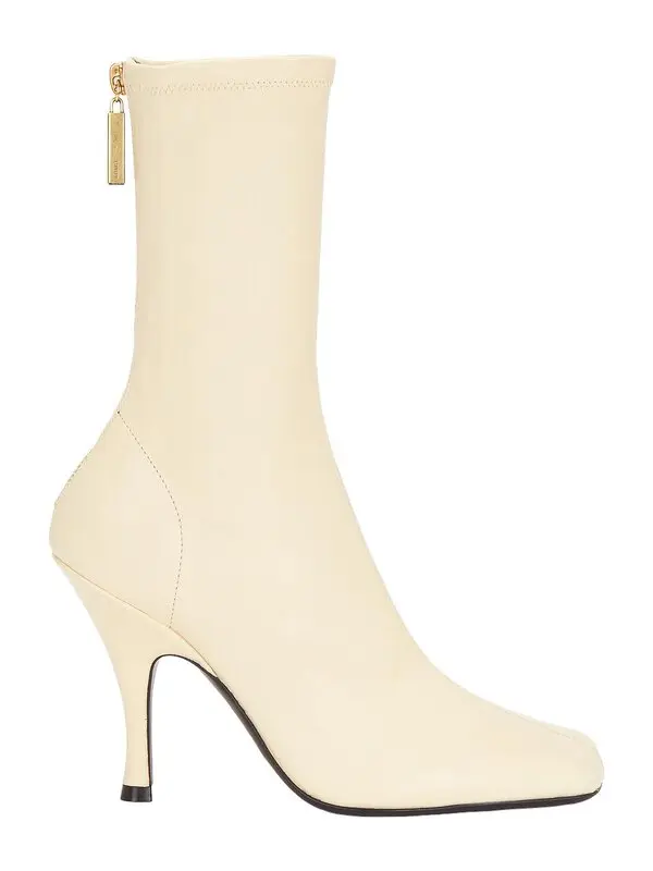 Khaite Eva Mid-calf Boots - Sand