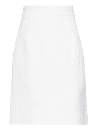 Dolce & Gabbana Midi Skirt - White