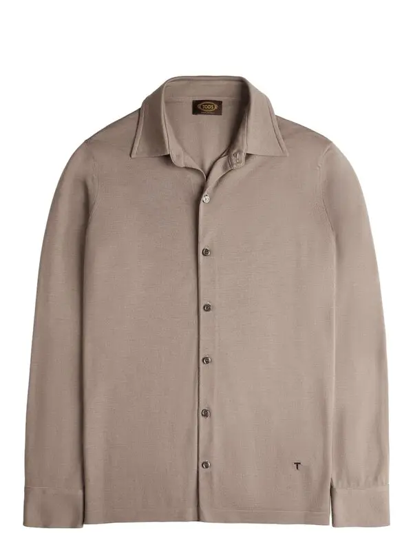 TOD'S Knitted Shirt - Grey