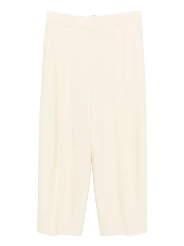 TOTEME Pleated Trousers - Neutrals