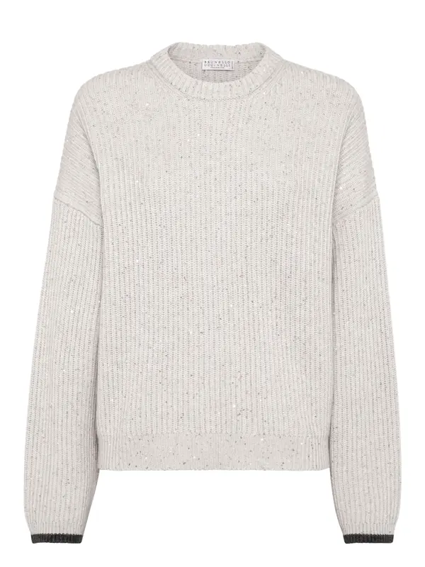Brunello Cucinelli Crew-neck Jumper - Grey