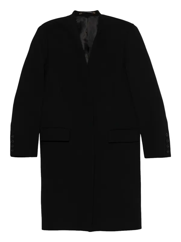 TOTEME Deep Pleat Coat - Black