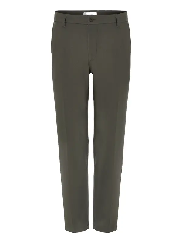 LES DEUX Straight-leg Trousers - Green