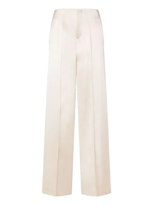 Philosophy Di Lorenzo Serafini Satin Trousers - Neutrals