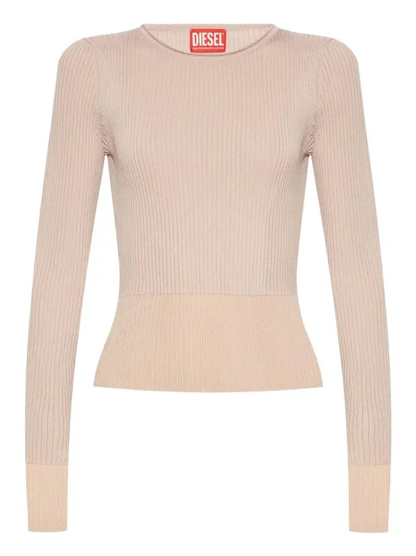 DIESEL® M-sleshs Knitted Top - Pink