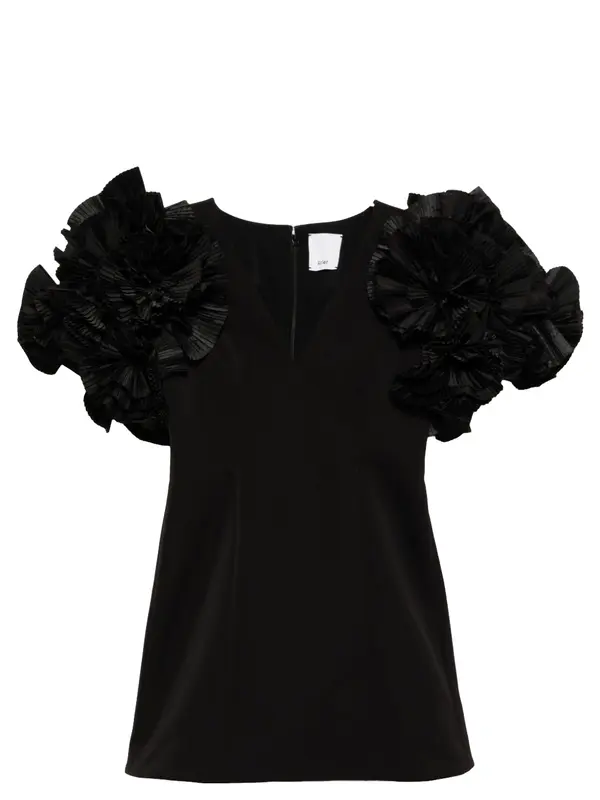 Acler Kingsford Mini Dress - Black