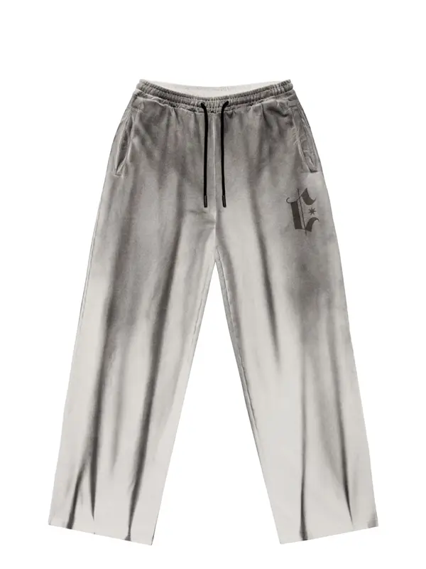 COUNTY OF MILAN Spray-effect Track Pants - Neutrals