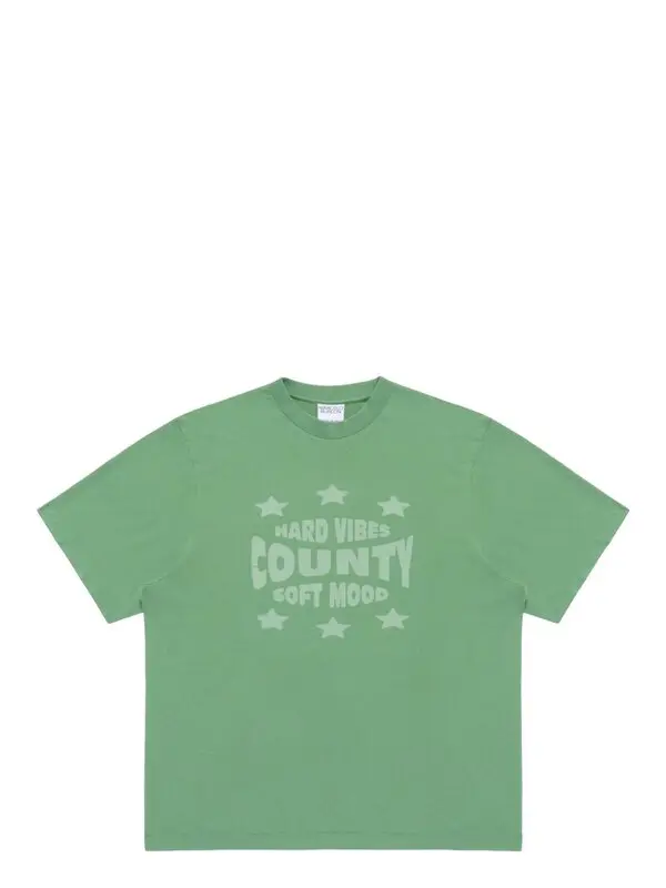 COUNTY OF MILAN Hard Vibes T-shirt - Green