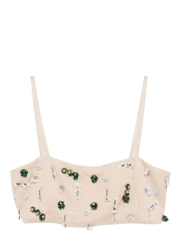 Christopher Esber Embla Bandeau - Neutrals