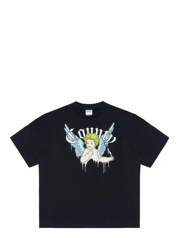 COUNTY OF MILAN County Angel T-shirt - Black