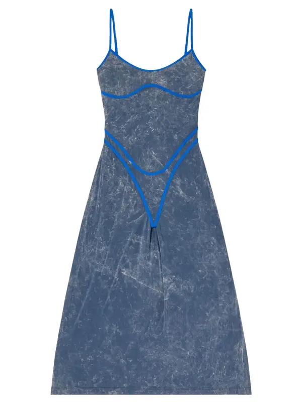 DIESEL® D-wow Midi Dress - Blue