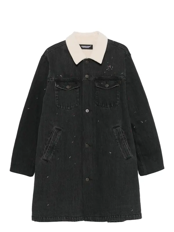 UNDERCOVERISM Denim Coat - Black