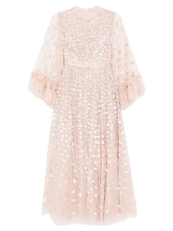 NEEDLE & THREAD Glisten Ankle Gown - Pink