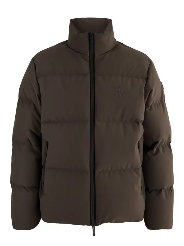 Moncler Misonet Quilted Shell Jacket - Brown