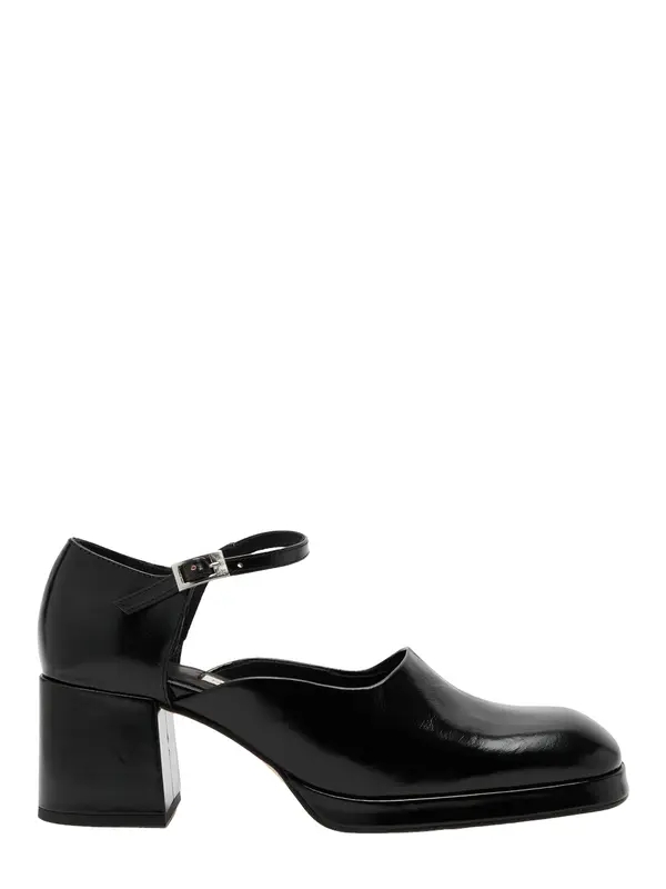 MIISTA Yara 65 Leather Pumps - Black