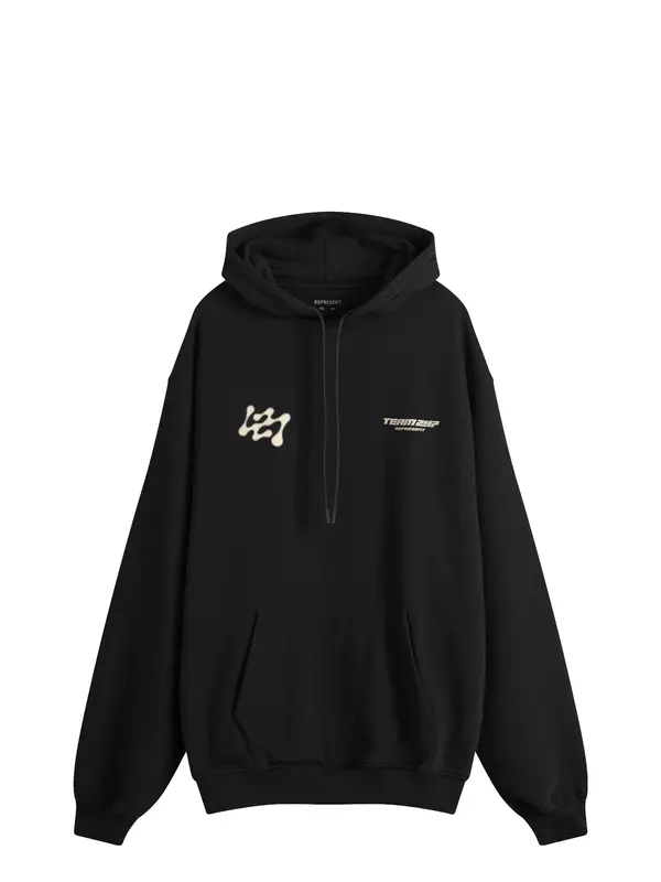 REPRESENT 247 Future Terrains Oversized Hoodie - Black