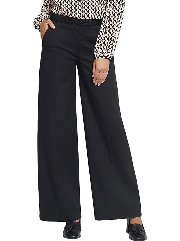 NYDJ Whitney Wide Leg Pants - Black