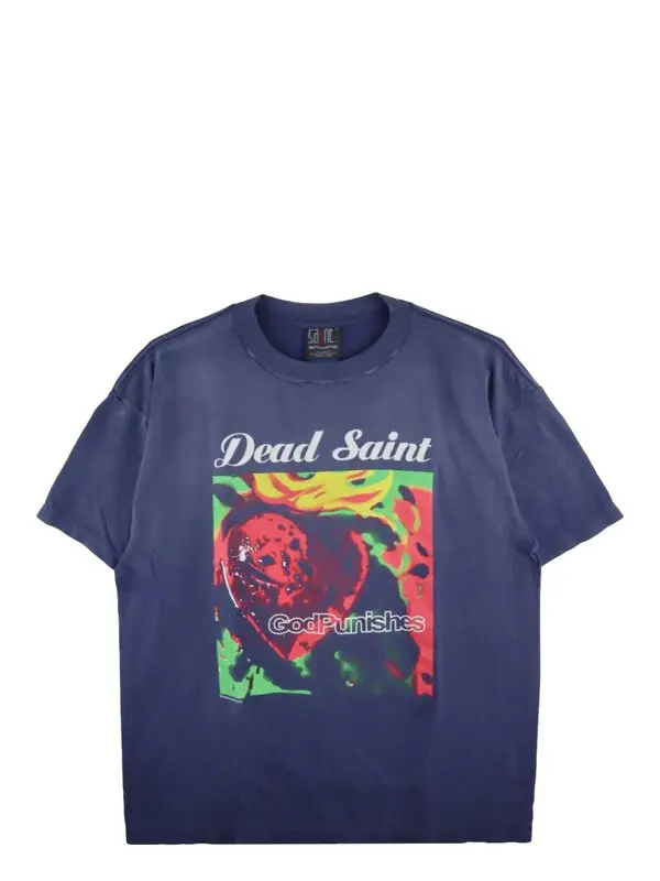 SAINT MXXXXXX Dead Saint T-shirt - Blue
