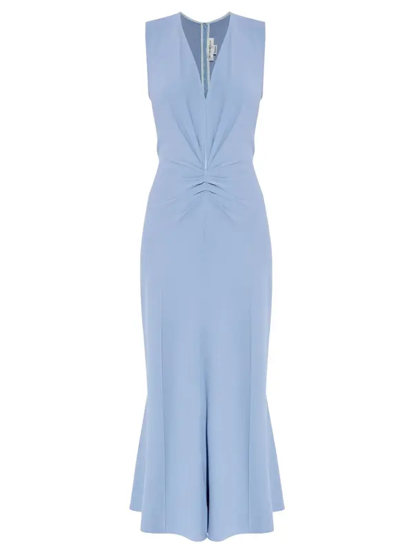 Victoria Beckham Cady Dress - Blue