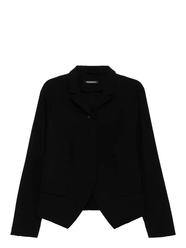 RUNDHOLZ Single-breasted Blazer - Black