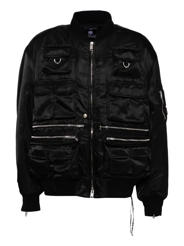 MASTERMIND WORLD Multiple-pockets Jacket - Black