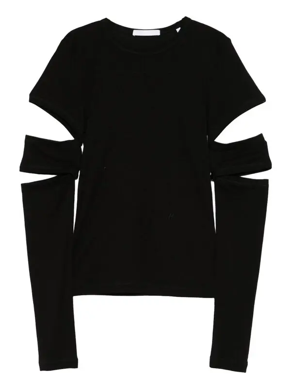 Helmut Lang Slash Top - Black