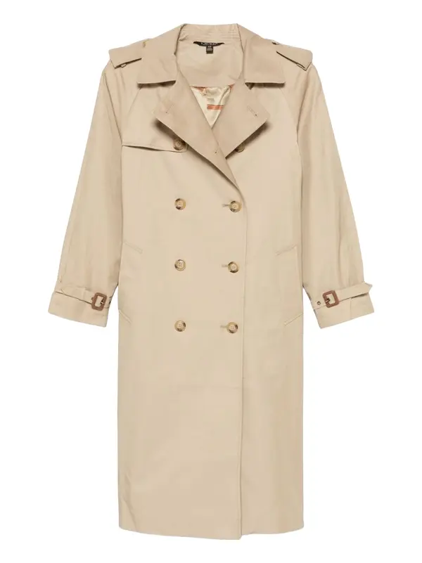 Ralph Lauren Double-breasted Trench Coat - Brown