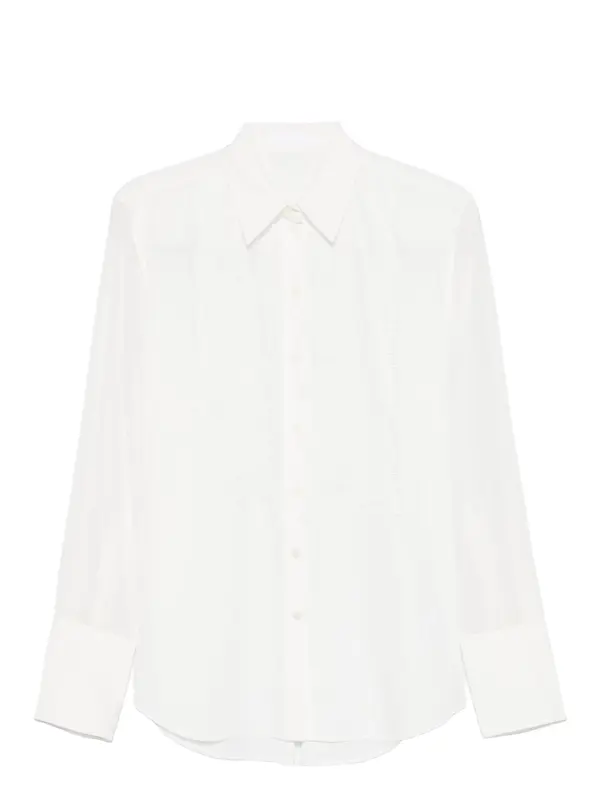 Helmut Lang Relaxed Lace Shirt - White