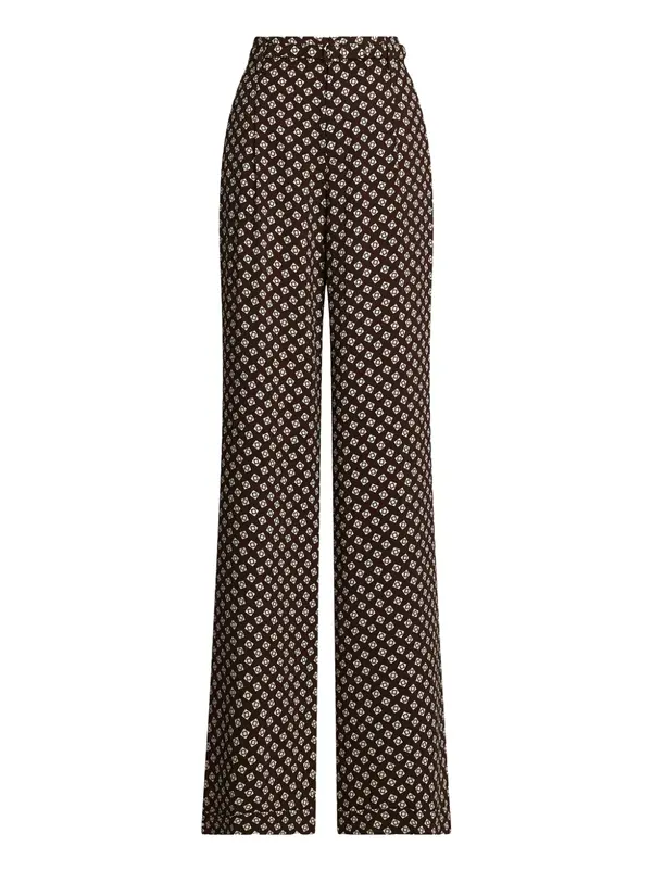 Ralph Lauren Dean Printed Trousers - Brown