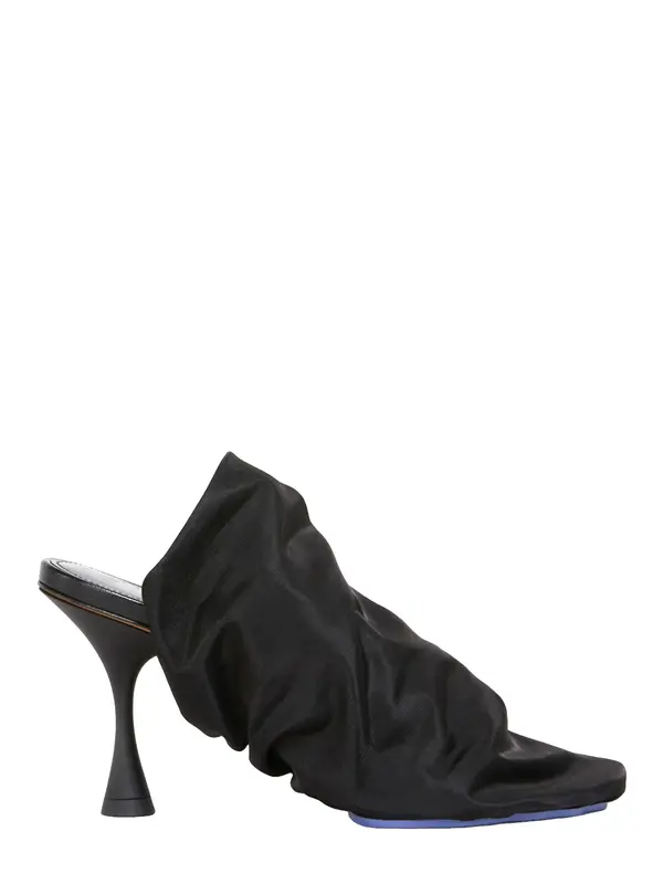 Marni Leather Mules - Black