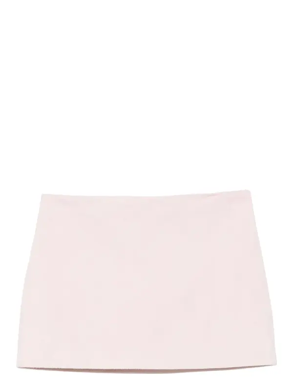 Khaite Jett Mini Skirt - Pink