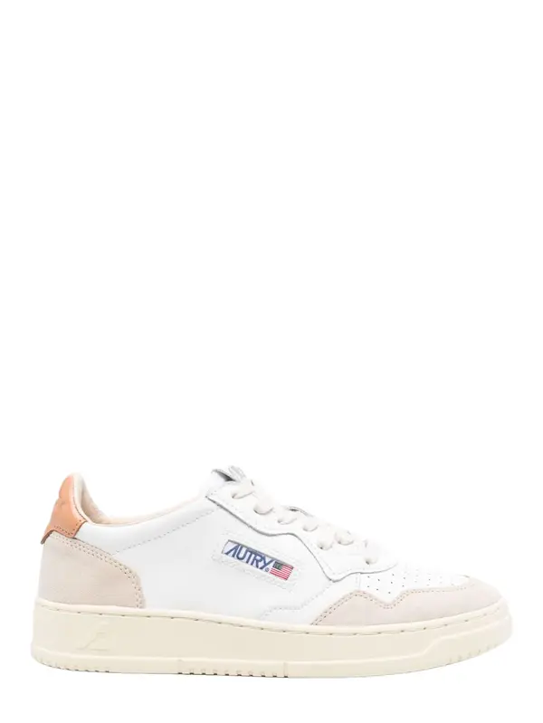 AUTRY Medalist Leather Sneakers - White