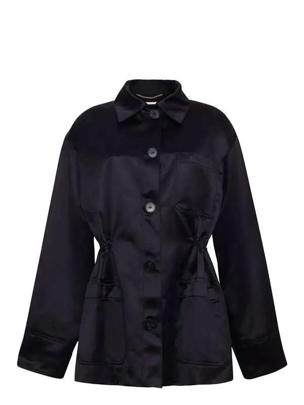 Adam Lippes Barn Jacket - Black