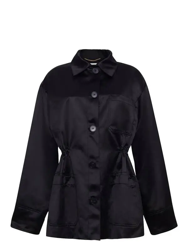 Adam Lippes Barn Jacket - Black