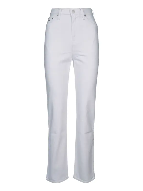 Tommy Hilfiger Julie Straight Leg Jeans - White