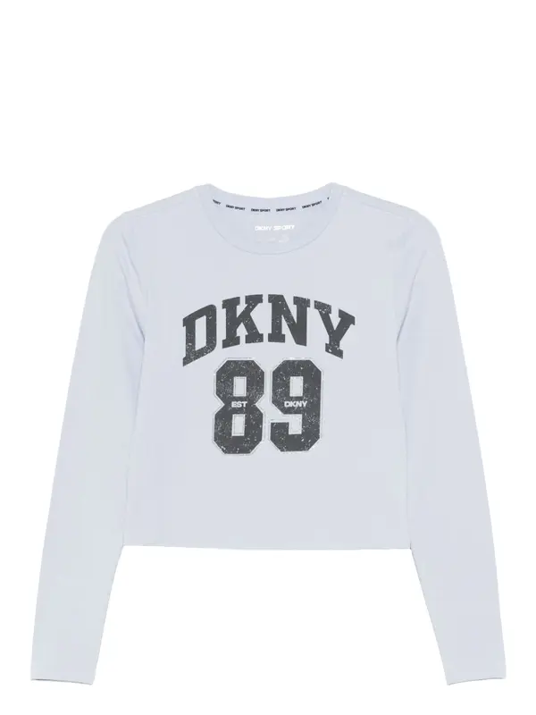 Dkny Logo-print T-shirt - Blue