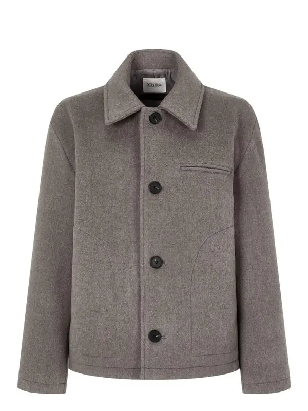 STUDIO TOMBOY Brushed-finish Jacket - Grey