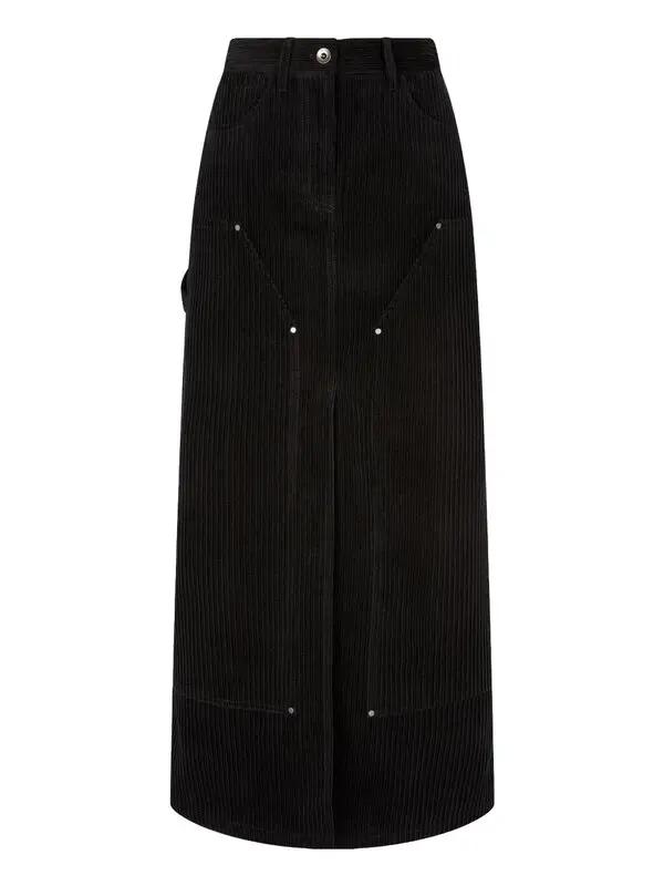 STUDIO TOMBOY Corduroy Skirt - Black