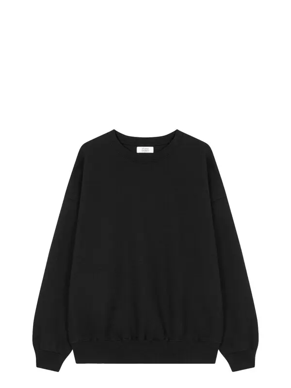STUDIO TOMBOY Fleece Sweatshirt - Black